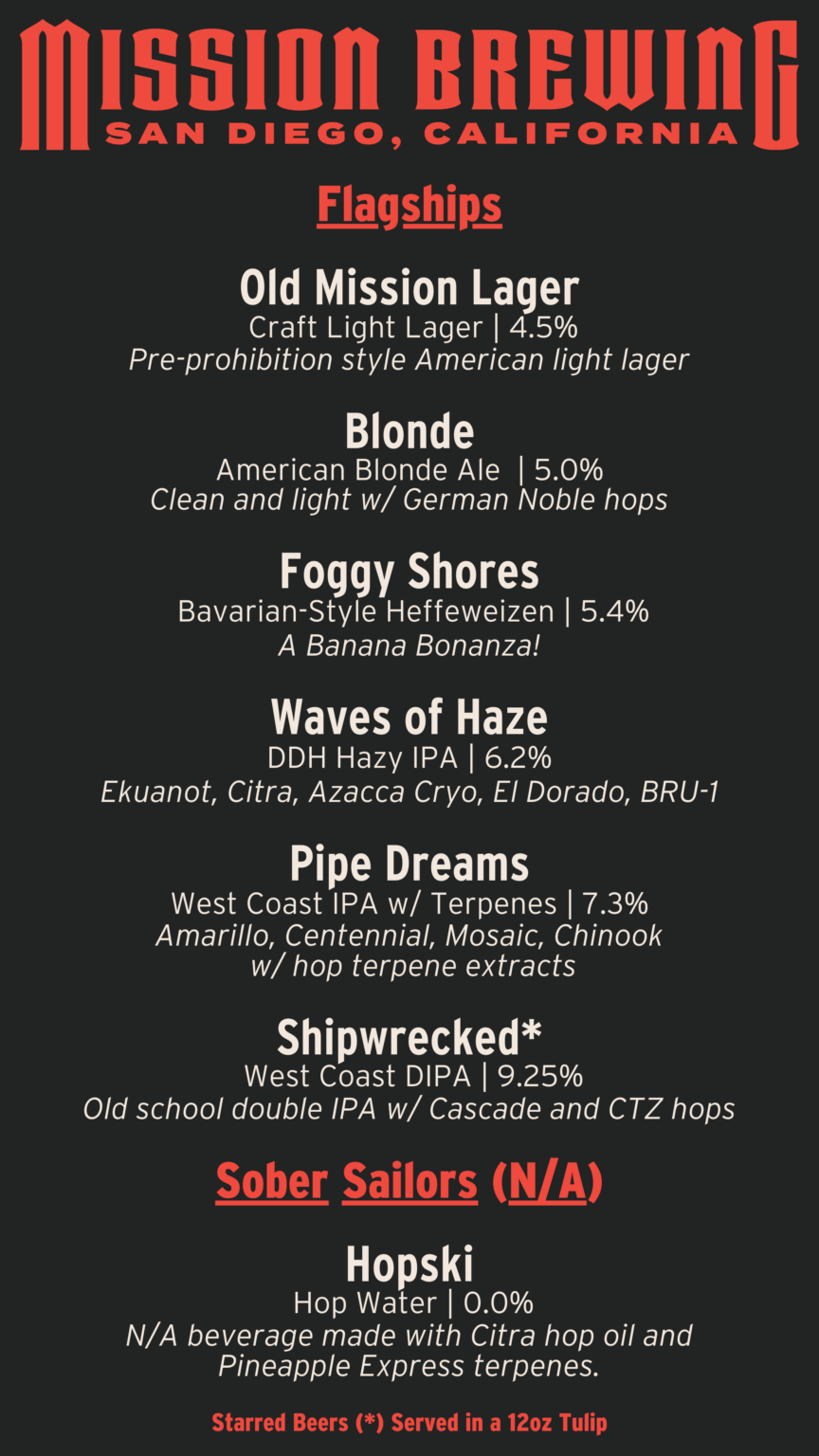 Tasting Room – Mission Brewing